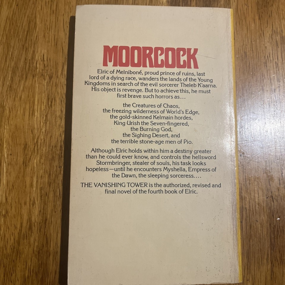 Elric Saga by Michael Moorcock First Printing DAW Paperbacks Books 1-7 ...