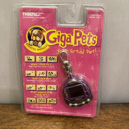 1997 Giga Pets Digital Doggie Tiger Electronics LCD Game New Sealed | eBay