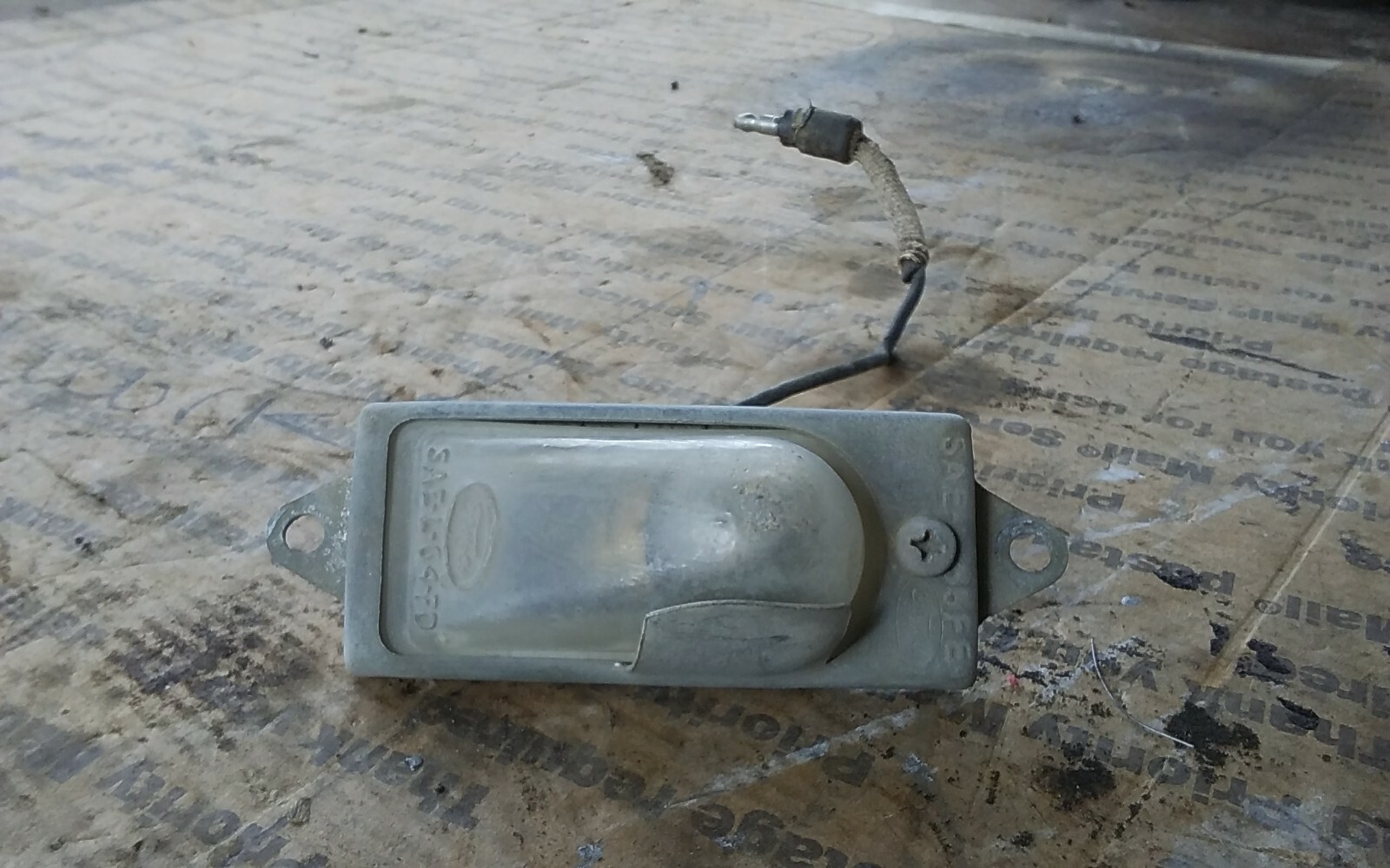 1964 Ford Thunderbird License Plate Light | eBay