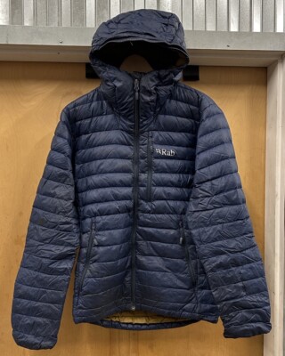 Men's RAB Microlight Alpine Jacket Pertex Quantum Down Puffer Quilt ...