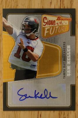 2008 Bowman Signs of the Future SAM KELLER SF-SK Auto Buccaneers ...
