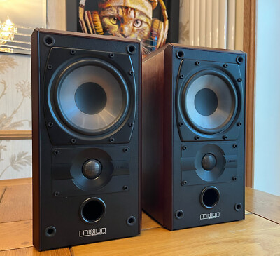 Mission 751 2-Way Reflex Bookshelf Speakers in Rosewood - 6 Ohms | eBay UK