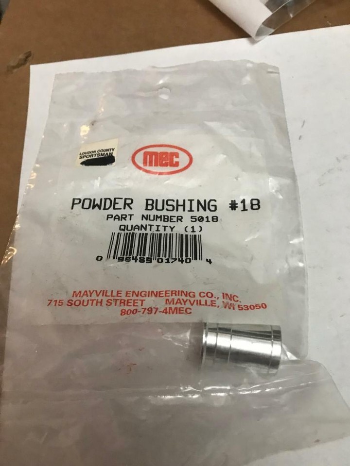 mec powder bushings various sizes | eBay