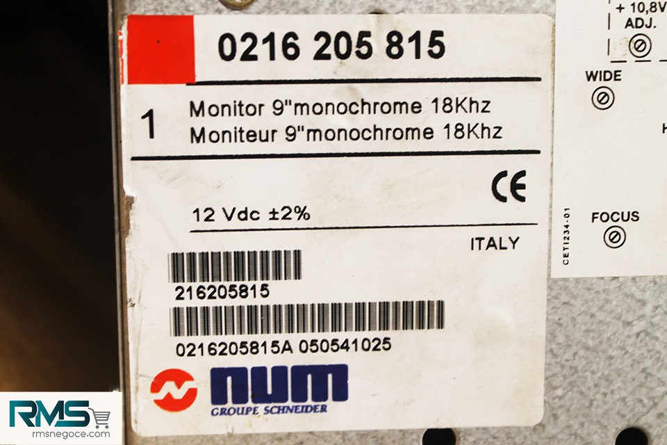 216205815 - Num 760- 216205815 - NUM 760 - Faceplate 216205815 -rmsnegoce | eBay