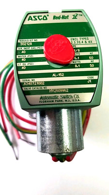 ASCO RED HAT VALVES # 238210-052D , HV2609962 COIL 208/60 ( BRAND NEW ...