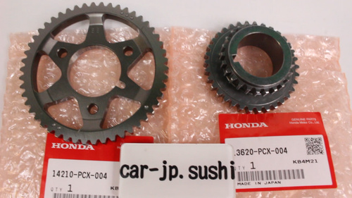 Honda Genuine S2000 Sprocket Cam Chain & Driven 14210-PCX-004 13620-PCX ...