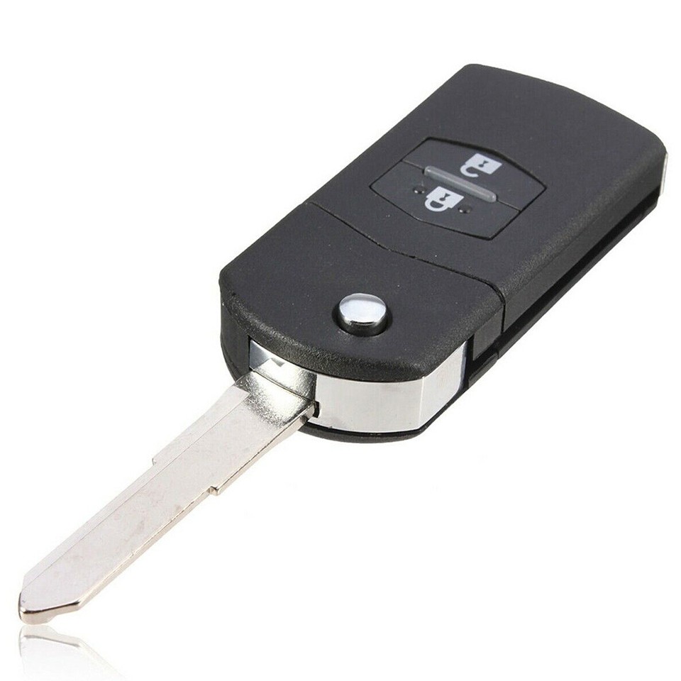 2 Button Remote Flip Key Casr Shell Suit For Mazda 3 5 6 RX7 RX8 BT50 ...