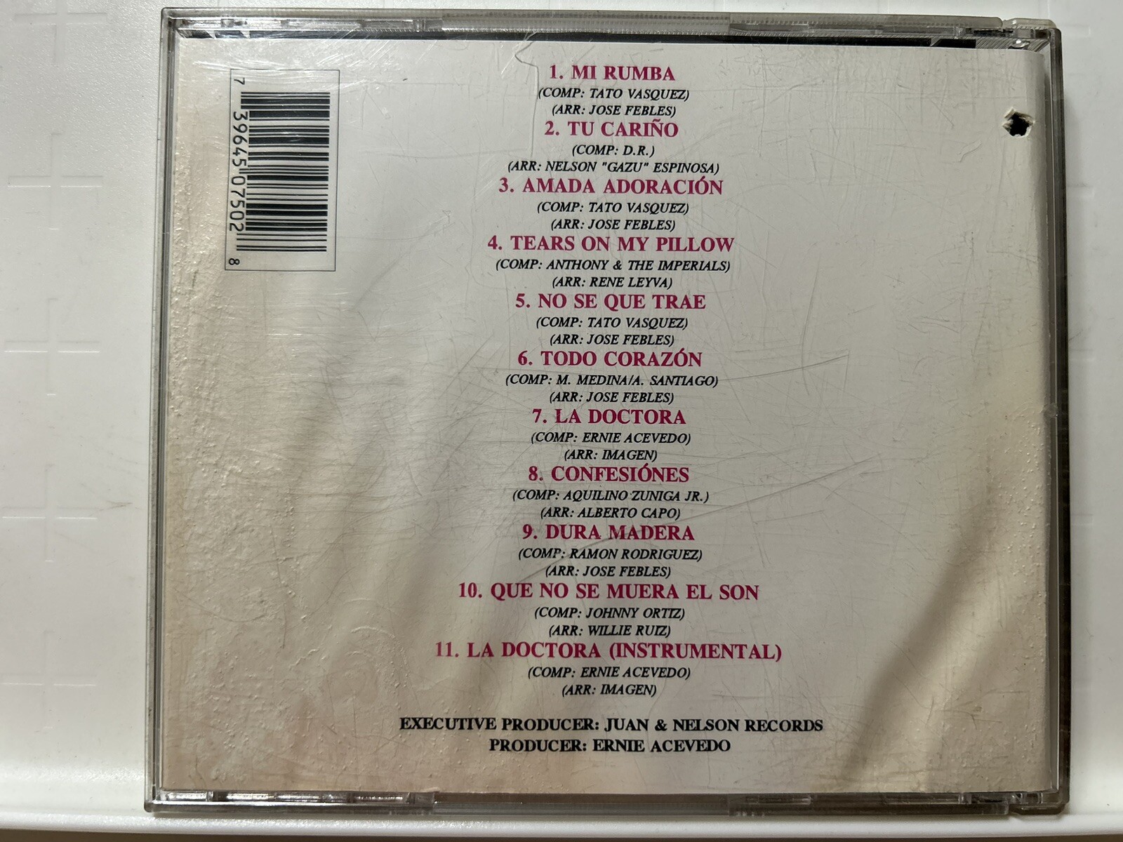 RARE CD No Longer Made First Pressing Conjunto Imagen Mi Rumba No ...