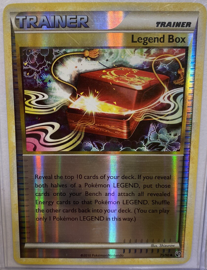 Legend Box - 75/90 - HGSS Undaunted LP - Reverse Holo Rare - 2010 ...