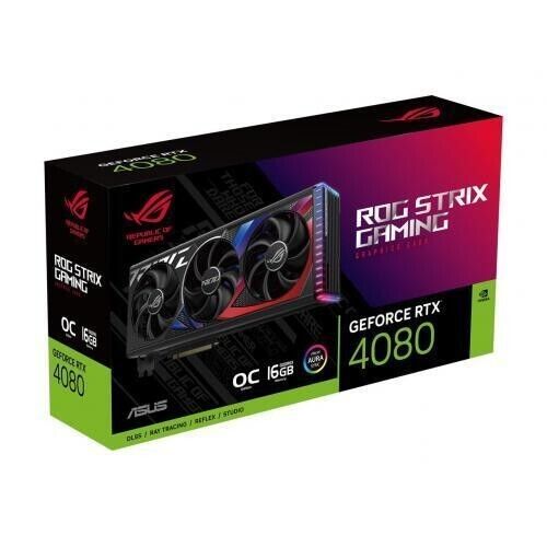 ASUS ROG STRIX NVIDIA GeForce RTX 4080 16GB GDDR6X Gaming ASUS ROG STRIX NVIDIA GeForce RTX 4080 16GB GDDR6X Gaming