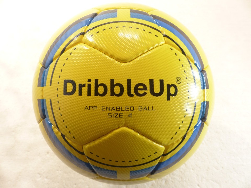Official Dribble Up Smart App Enabled Yellow Training Soccer Ball Only ...