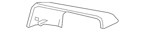 Genuine GM Black Driver Side Door Mirror Housing Upper Cover 84732427 ...