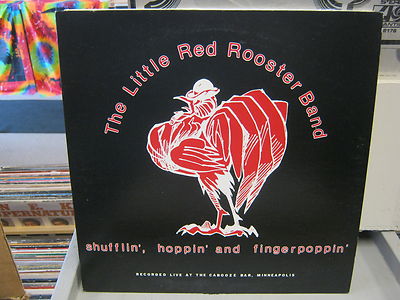 Little Red Rooster Band Shufflin' Hoppin' & Fingerpoppin' LP EX Bob ...