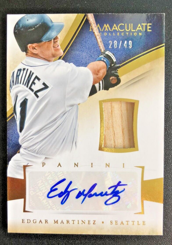 2014 Panini Immaculate Collection - Autograph Material #12 Edgar ...