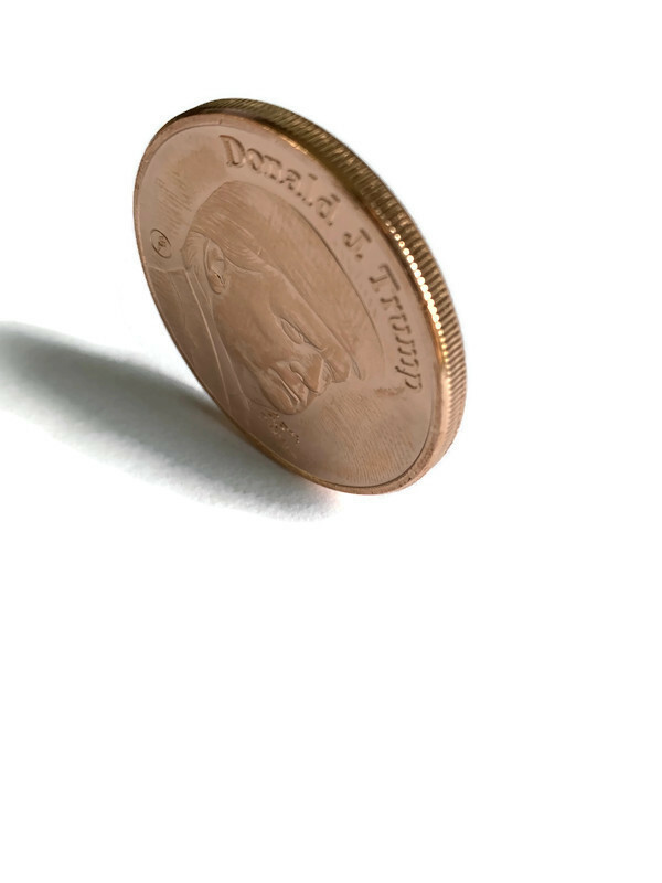 Donald Trump 1oz Copper Round - Pure Copper Coin - Limited Edition ...