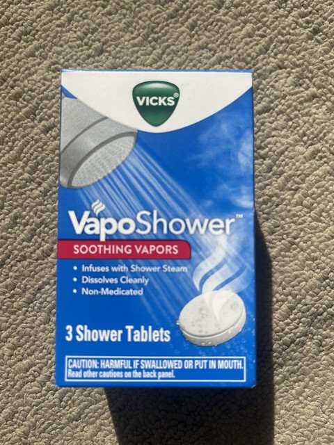 Vicks Vaposhower Tablets 3 Shower Tabs by Vicks for sale online | eBay