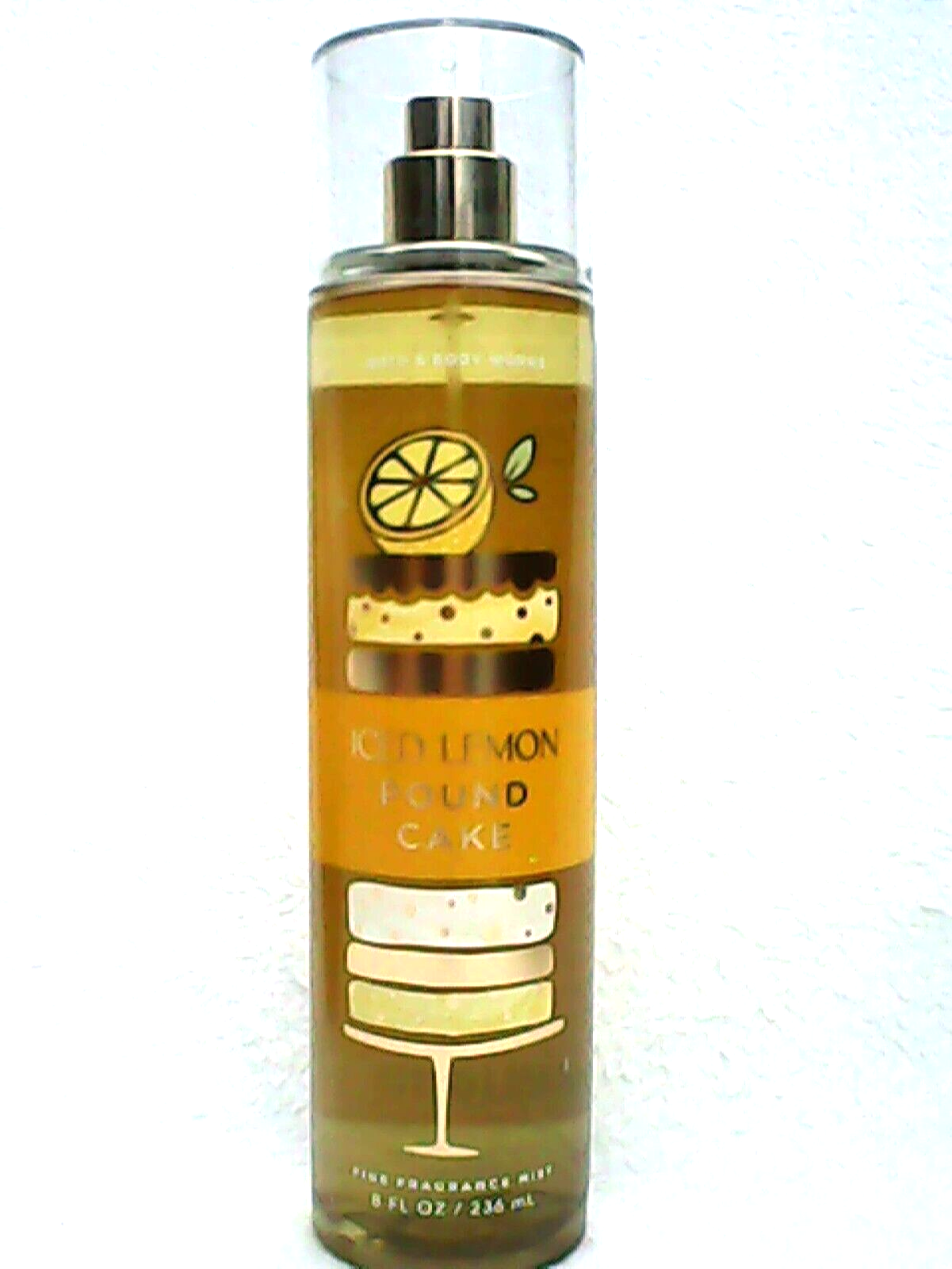 Bath & Body Works Iced Lemon Pound Cake Fragrance Mist Perfume Body ...