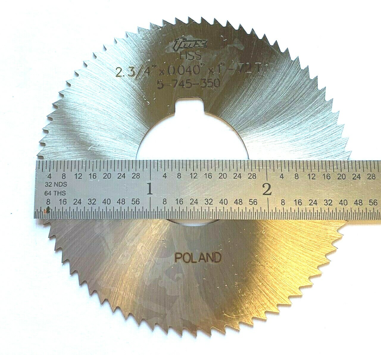 2-3/4" x .040" x 1" 72 TEETH SCREW SLOTTING SLITTING SAW TMX P82 | eBay