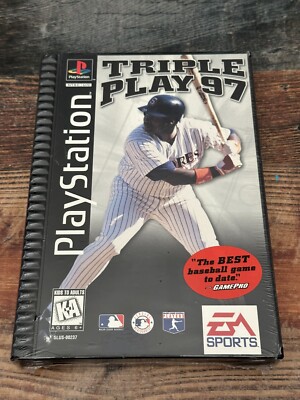 Triple Play 97 Playstation PS1 Sealed Ridged Long Box | eBay