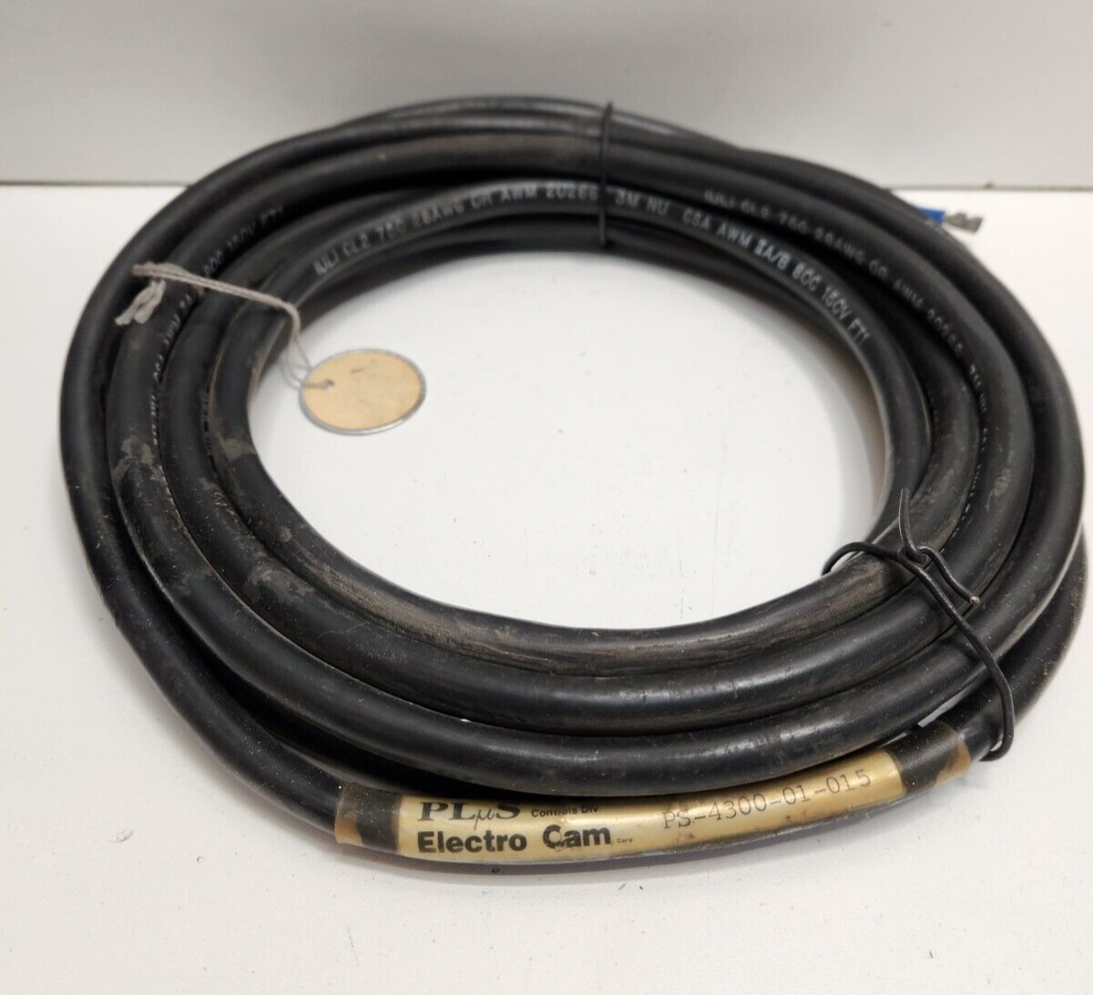 GUARANTEED! ELECTRO-CAM 15FT ENCODER CABLE PS-4300-01-015 | eBay