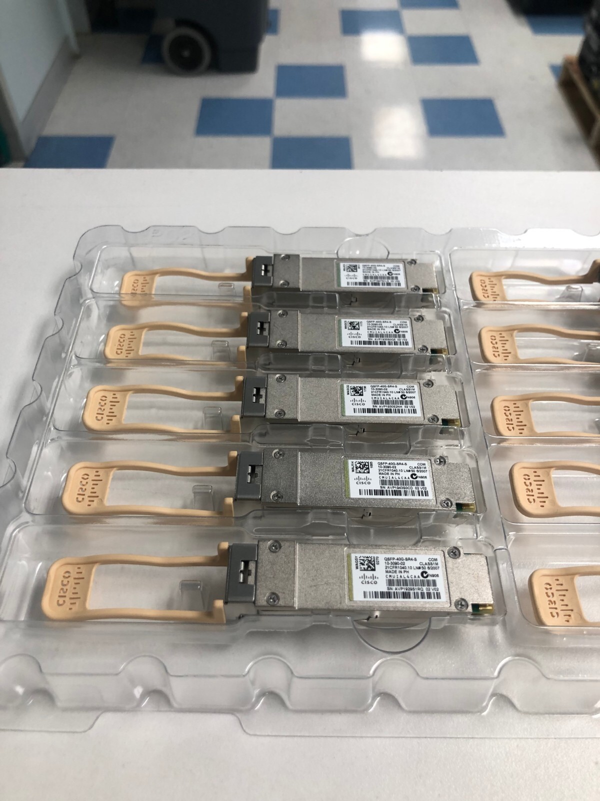 QSFP-40G-SR4-S 10 PACK 40GBASE SR4 S CLASS OPTICAL TRANSCEIVER QTY 10 ...