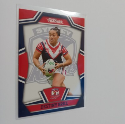 2023 NRL Traders Titanium Destiny Brill NRLW Sydney Roosters | eBay ...