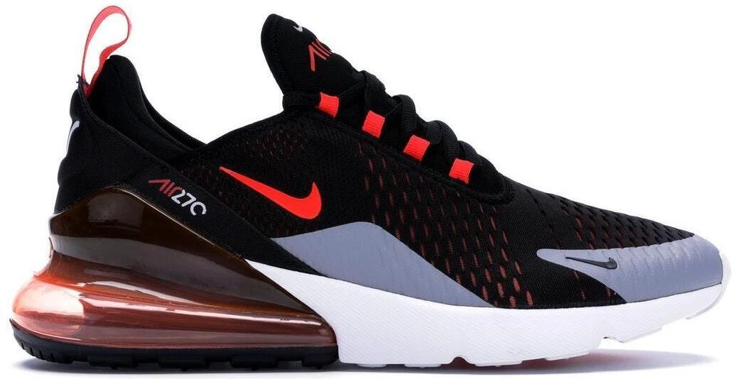 Nike Air Max 270 Black Bright Crimson for Sale | Authenticity