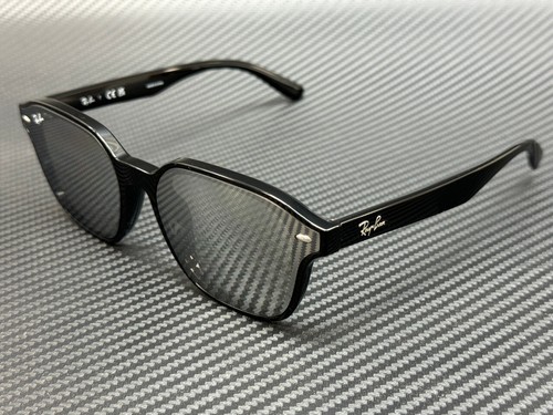 RAY BAN RB4458D 601 6V Black Grey Mirror Silver Unisex 65 mm Sunglasses ...