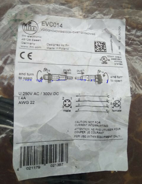 1PC NEW IFM EVC014 Proximity Switch Sensor | eBay