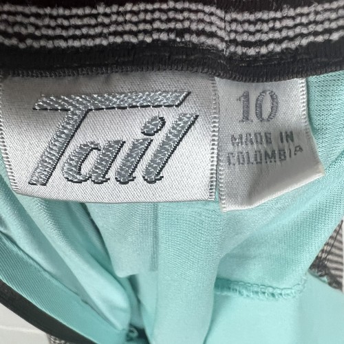 Tail White Label Brown Check A-Line Pull-On Golf/Tennis Skort Zipper ...