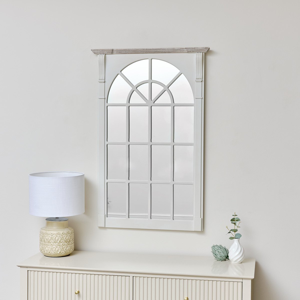 Country Style Mirrors Stonebriar French Country Metal Accent Mirror