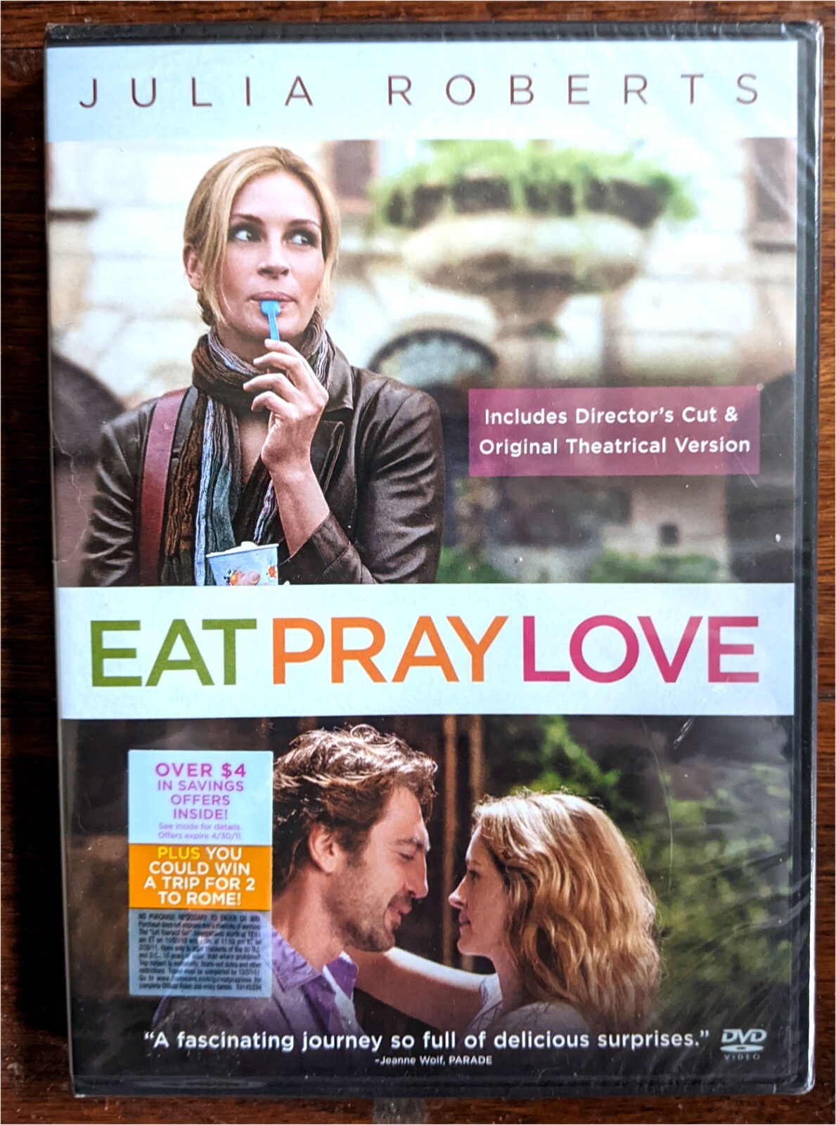 Eat Pray Love, Julia Roberts (DVD, 2010) Factory Sealed 43396362338 | eBay