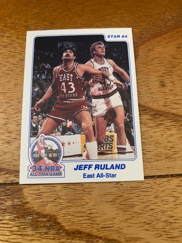 Jeff Ruland 1984 Star All-Star Game Washington Bullets #10 NM-MT | eBay