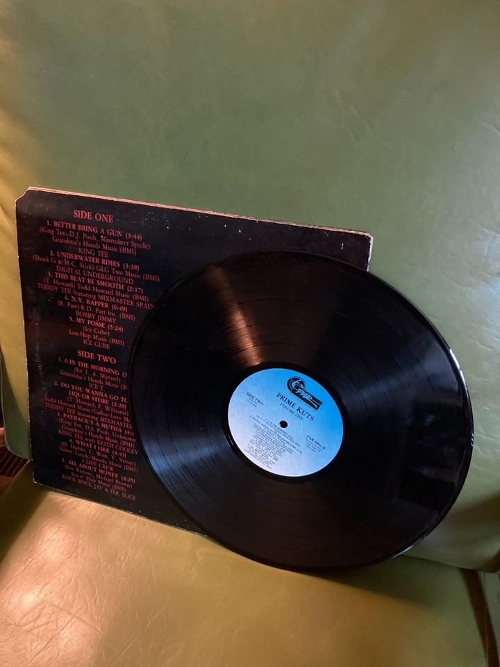 PRIME KUTS Volume 1 VINYL LP Ice T KING TEE Ice Cube GANGSTA RAP 1989 ...