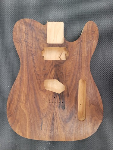 Custom Tele body, Walnut top, Alder back, Telecaster/T style guitar ...