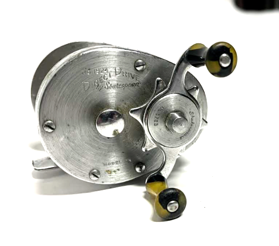 SHAKESPEARE Direct Drive, No. 1924 Bait Casting Fishing Reel made in ...