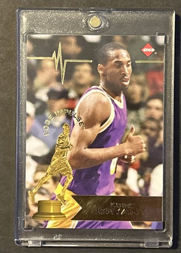 1997-98 Collector's Edge Impulse Gold Kobe Bryant #39 Gold Trophy ...