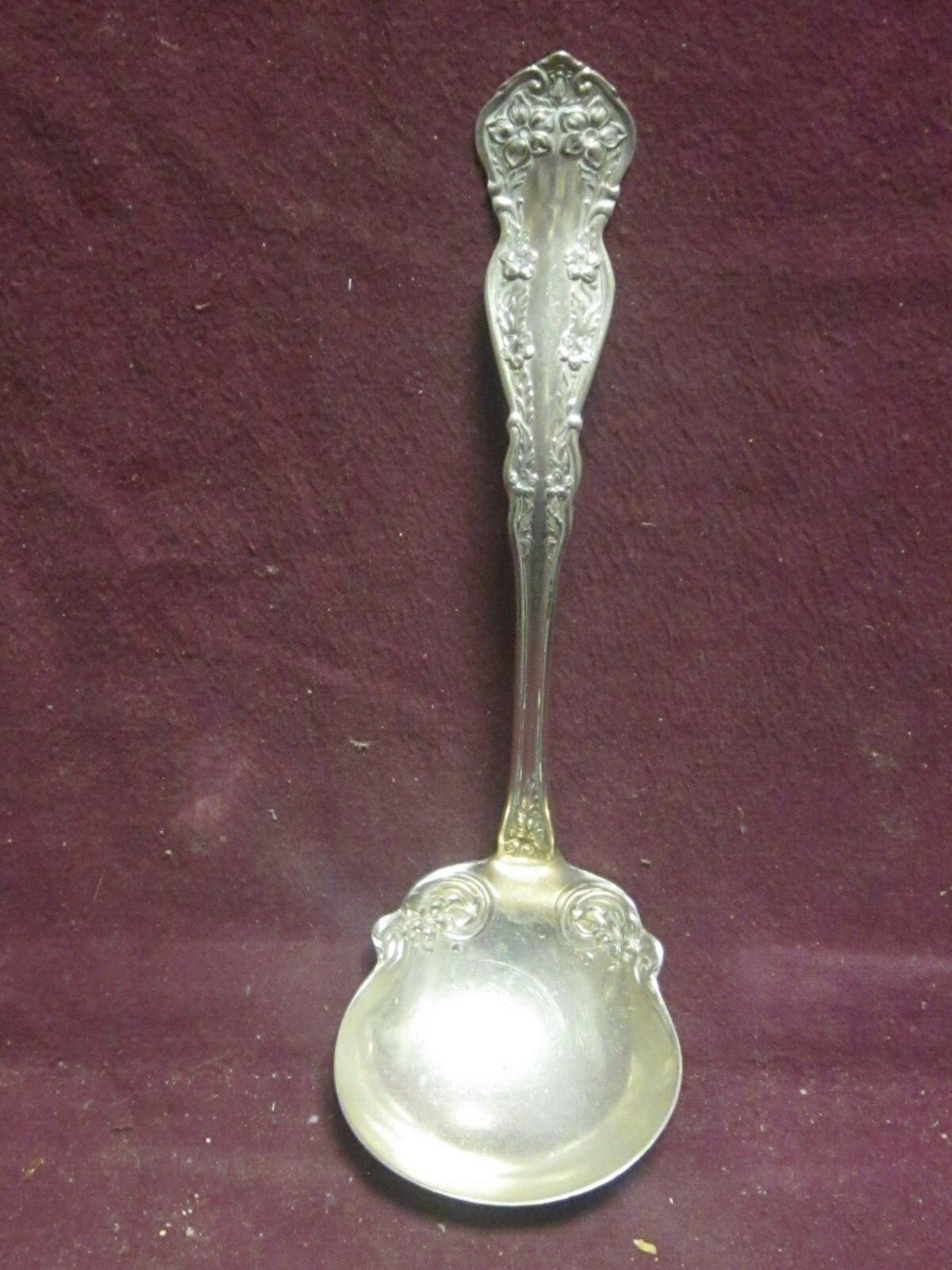 Vintage Standard Silverplate 1900 CHESTER GRAVY LADLE 7" | eBay