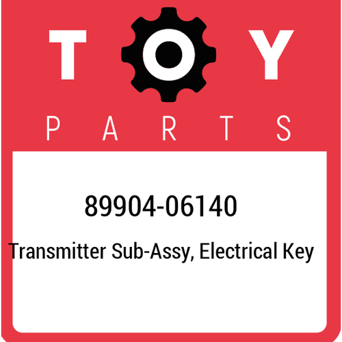 89904-06140 Toyota Transmitter sub-assy, electrical key 8990406140, New ...