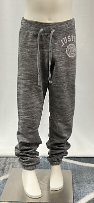 Justice Girls Sweatpants Jogger Gray Size 10 | eBay