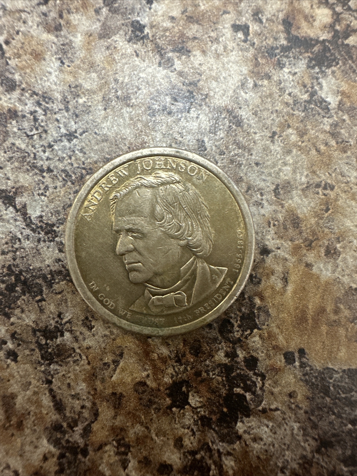 andrew johnson 1 dollar coin | eBay
