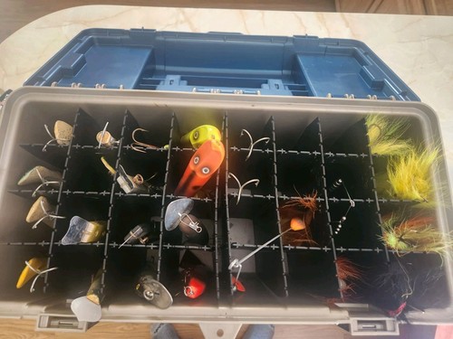 Vtg Muskie Lures And Tackle Box | eBay