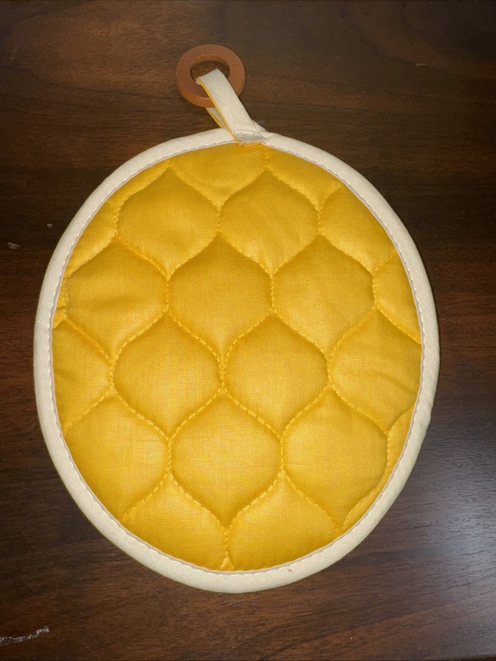 Franco Usa Country Classic Embroideries Oven Potholder Yellow Duck ...