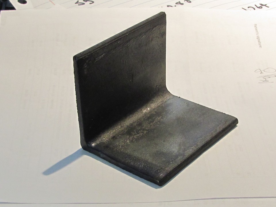 Angle Iron Steel 2" X 2" X 3/16" Wall X 12" Long 1 Pc FREE SHIPPING | eBay