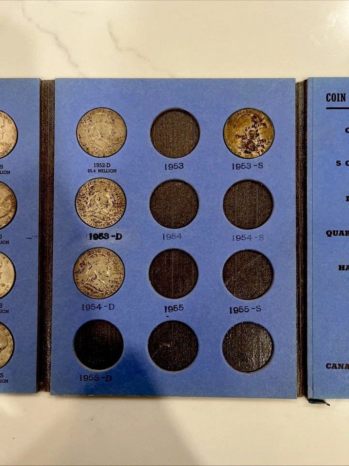 Benjamin Franklin Half Dollar Collection Starting 1948 | eBay