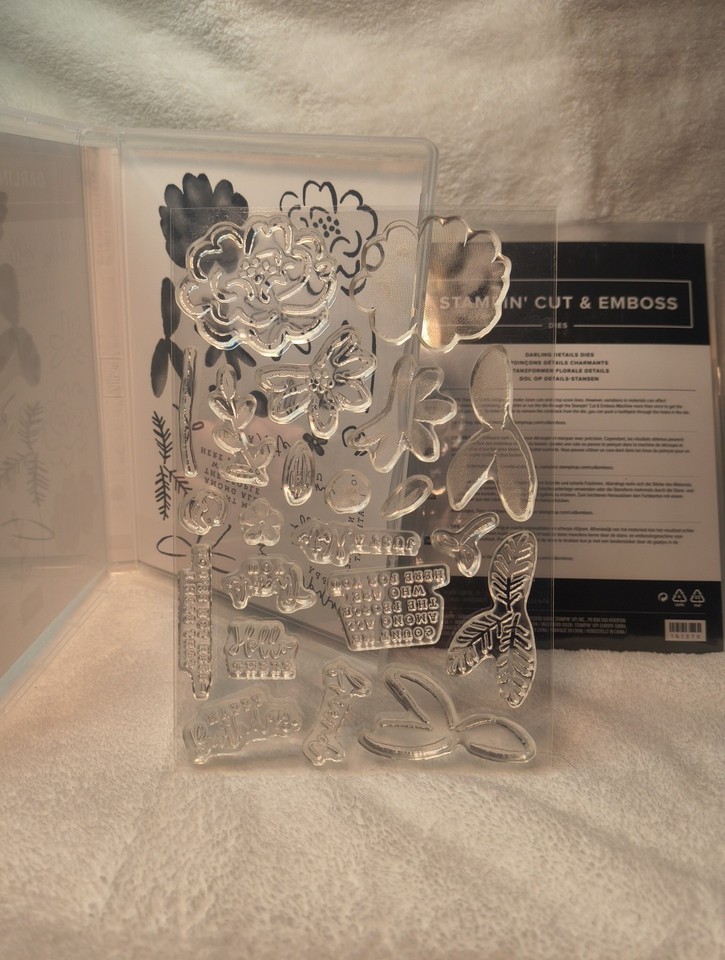 Stampin' Up! DARLING DETAILS Stamp Set and DARLING DETAILS Dies Bundle ...