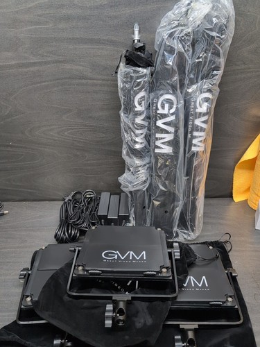 GVM 800D-RGB - LED RGB Light Kit - Adjustable Studio Lighting with APP ...