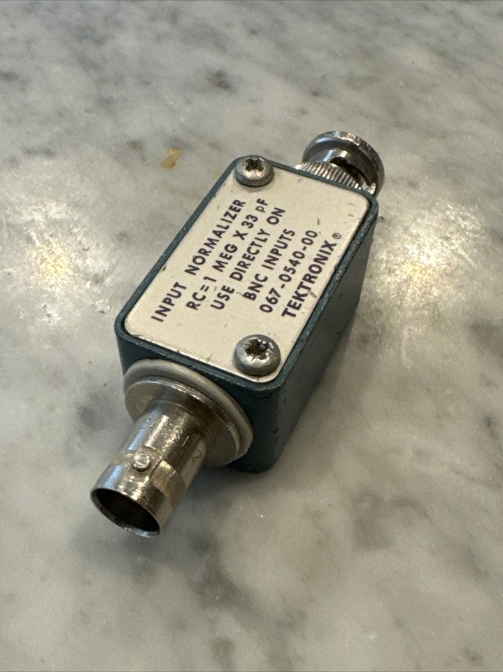 Tektronix 067-0540-00 Input Normalizer Calibration Fixture BNC M/F | eBay