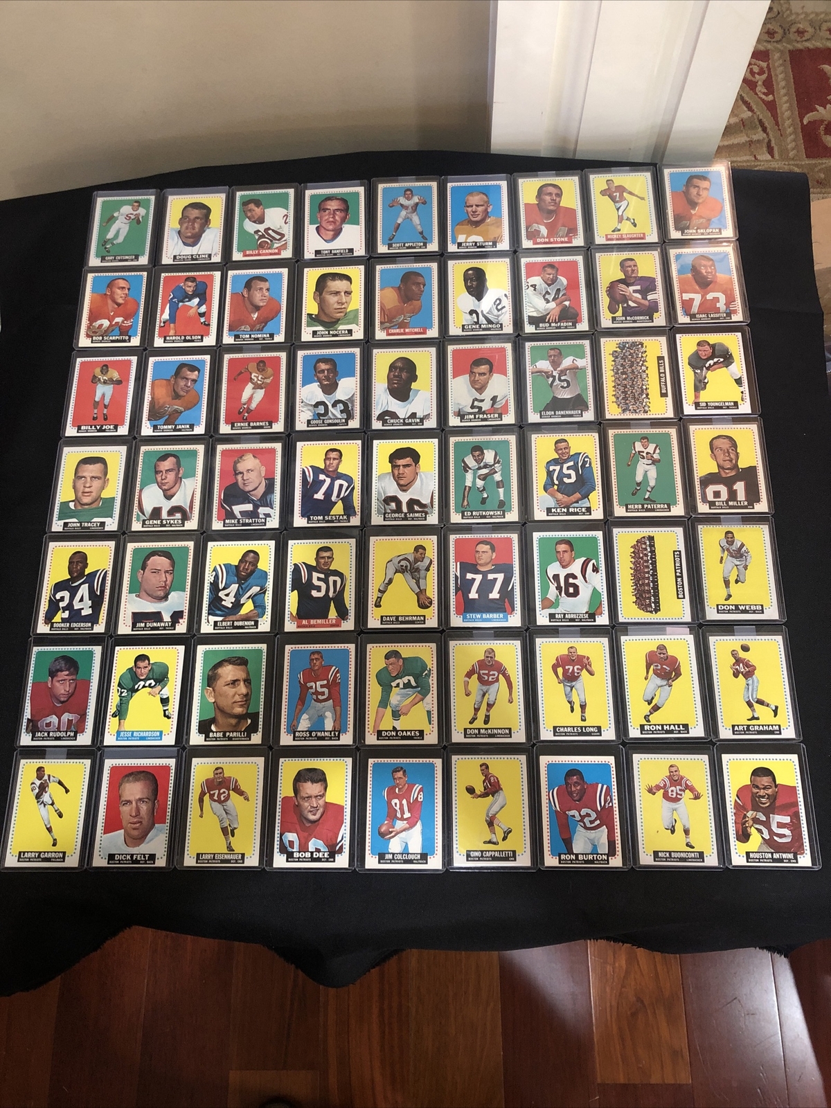 1964 Topps Football Complete Set 176 Cards NM Beautiful Sharp PSA | eBay