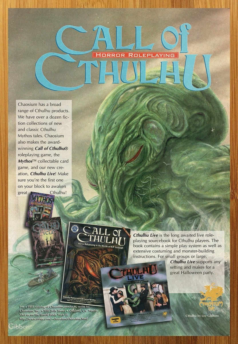 Cthulhu Ccg Art